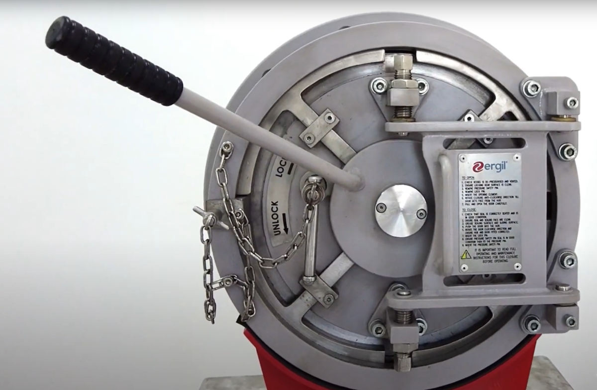 Quick Opening Closure RX2 Opening and Closing Operations - Äager