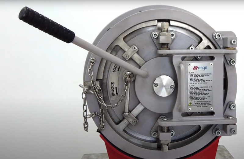 Quick Opening Closure RX2 Opening and Closing Operations - Äager