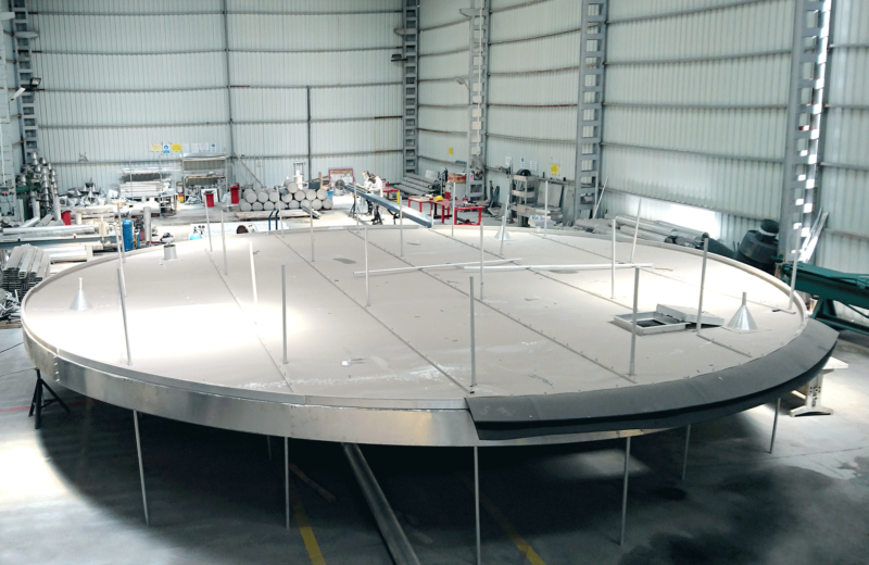 Cable Suspended Internal Floating Roof - Äager