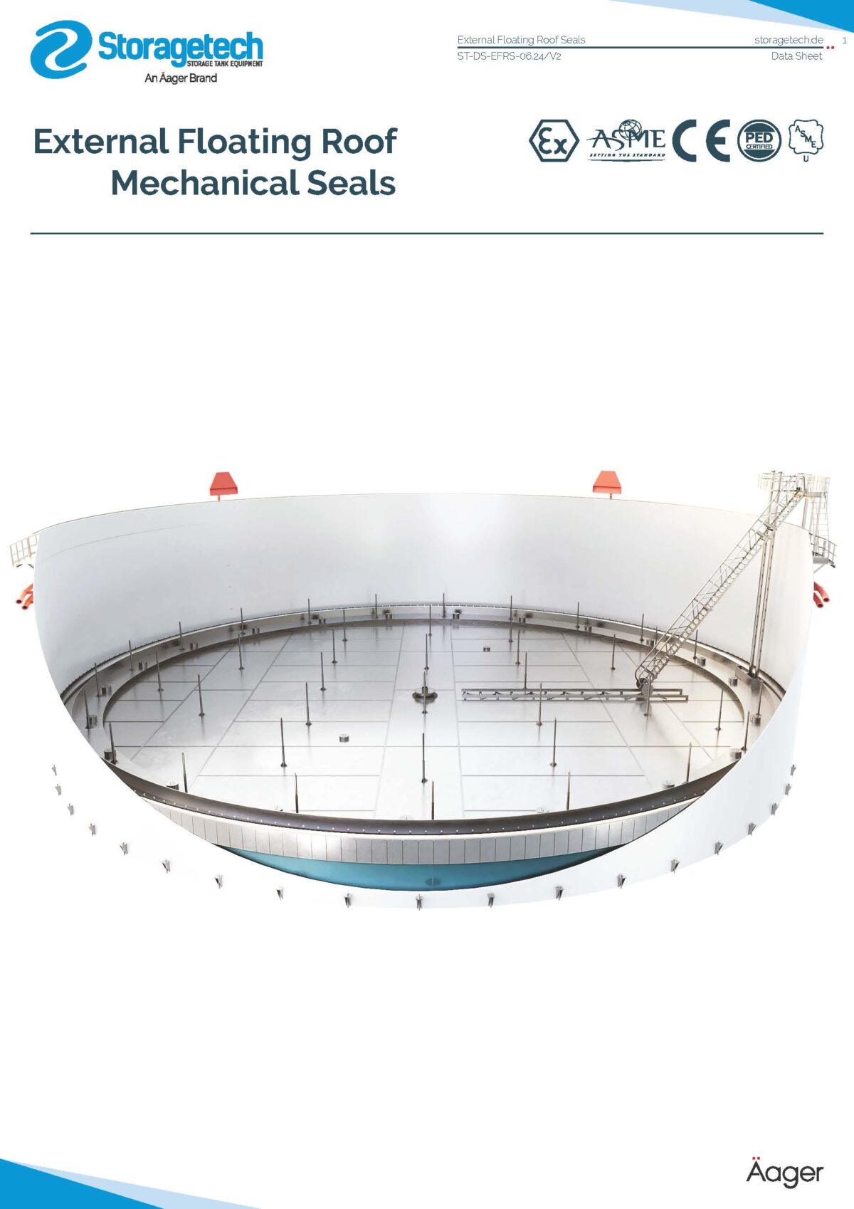 Carbon Steel External Floating Roof - Äager